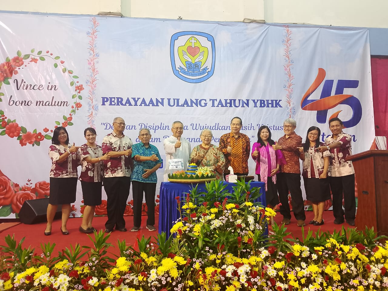 Ultah YBHK ke-45 Tahun: Disiplin Buah Dari Kasih - Yayasan Bunda Hati Kudus